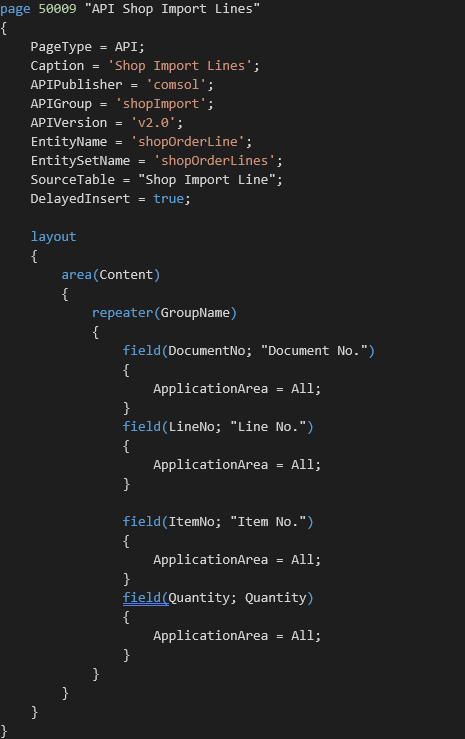 Business Central – API Pages in der Praxis nutzen