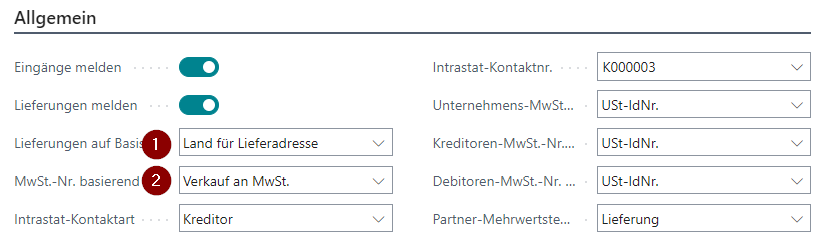 Intrastat in Business Central ab Version 21 - so einfach gehts!
